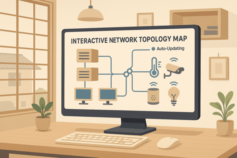 Scanopy完全解説｜ネットワーク構成図を自動生成・自動更新するオープンソースツール | AIフレンズ